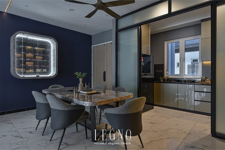Modern Dark Condo Design: QuayWest Luxury | Legno ID